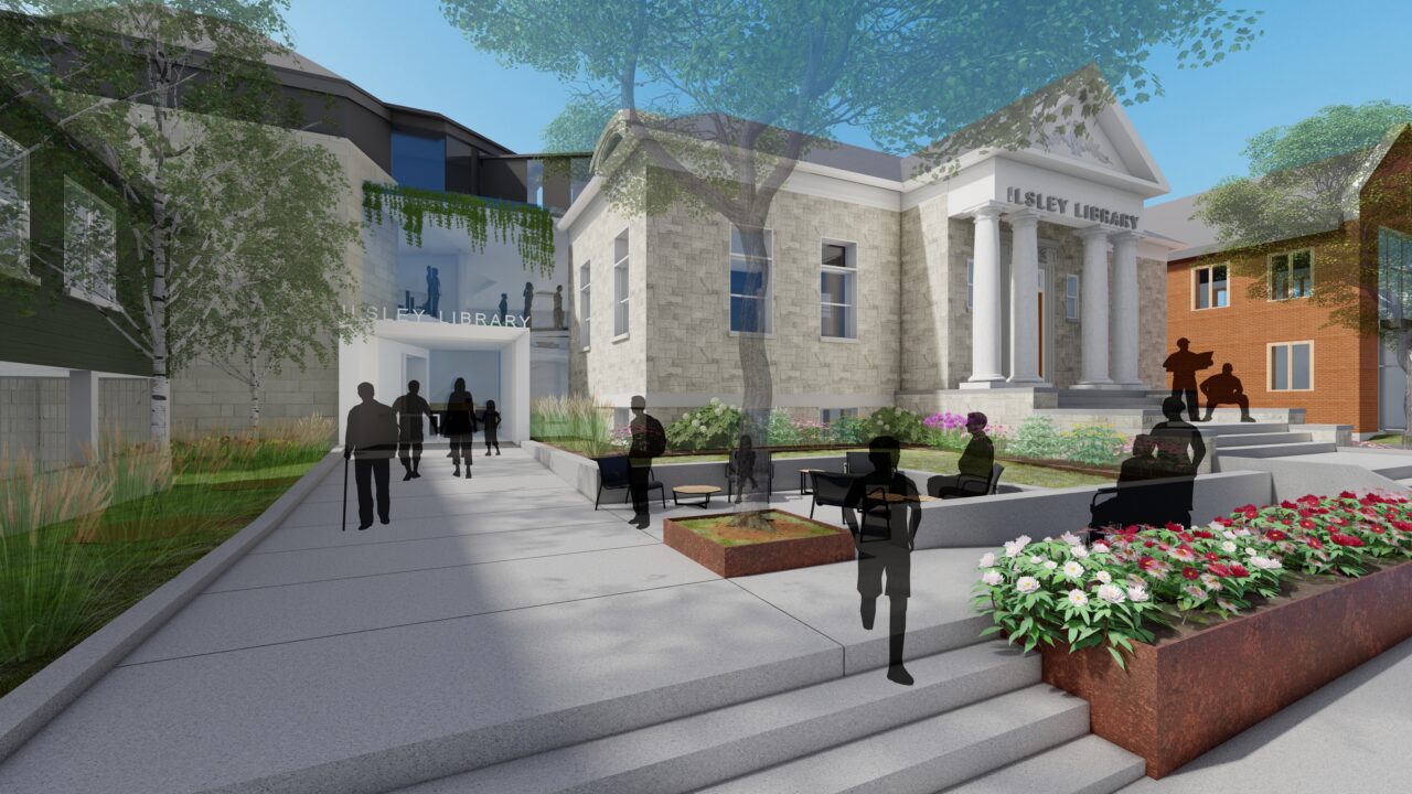 Ilsley Library unveiling three expansion options | Addison Independent
