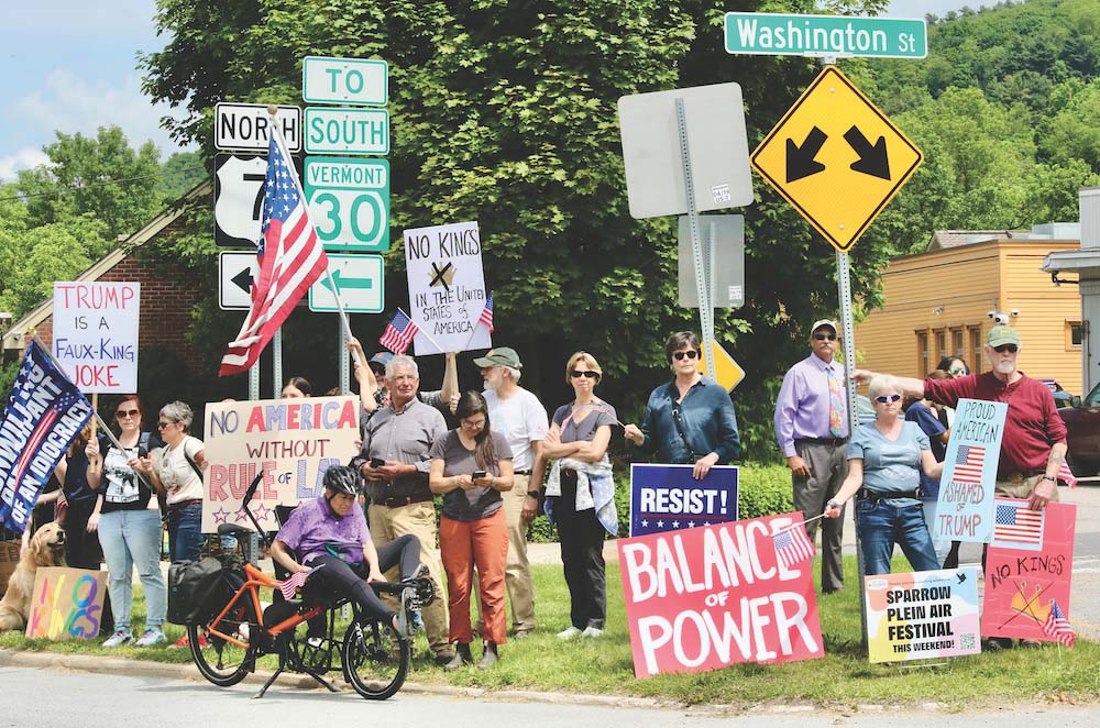 Thousands of Vermonters join national protest against Trump | Addison ...