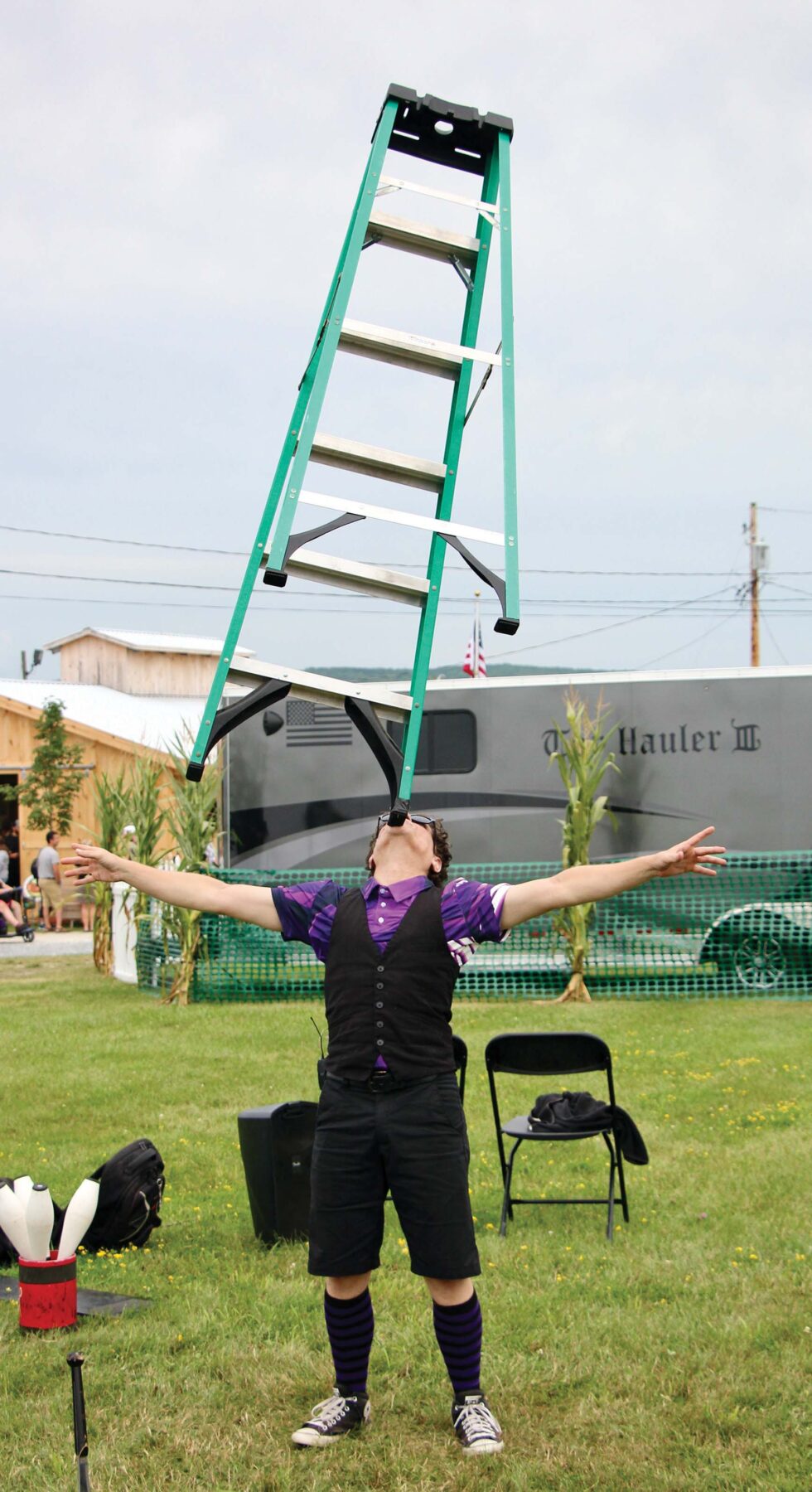 Andrew Silver (The Silver Circus) hoping to climb the ladder of ...