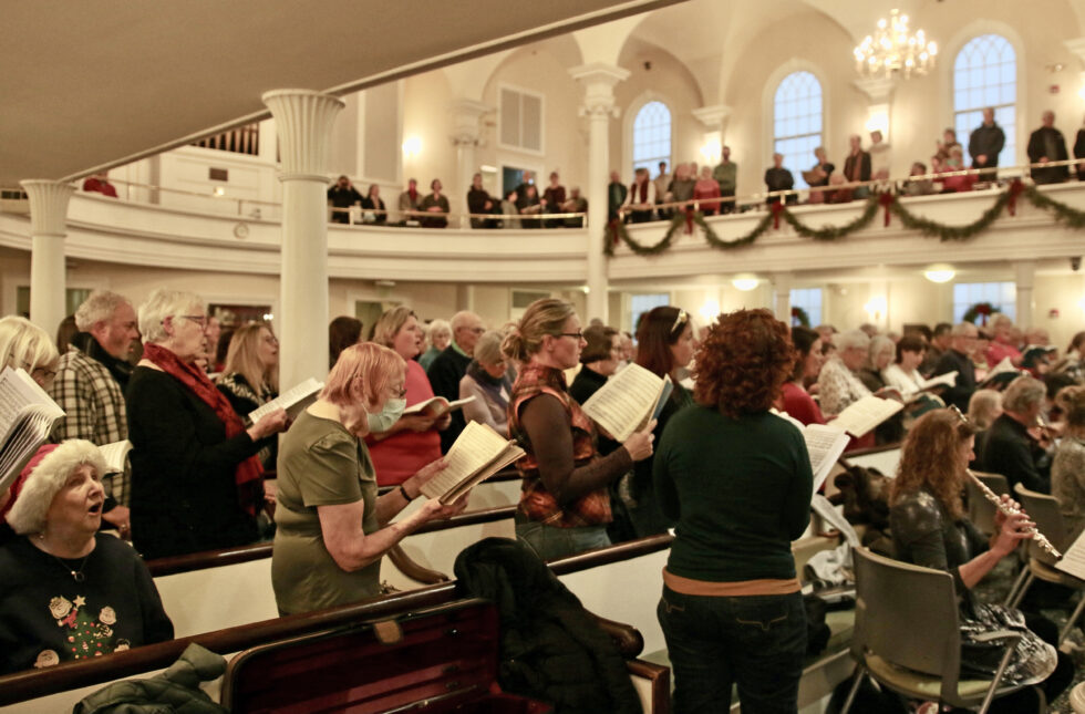 SA Messiah sing All together now … Hallelujah, Hallelujah, Hallelujah ...